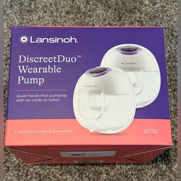 lasinoh | Other | Lansinoh Discreetduo Wearable Pumps Handsfree Pumping ...